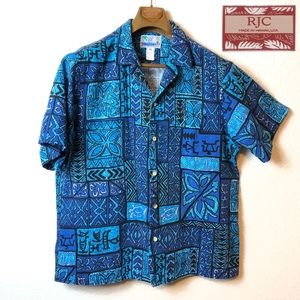 RJC Hawaiian | Shirts | Vintage Authentic Rjc Aloha Shirt Made In ...